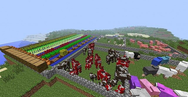 starting farm Minecraft Map