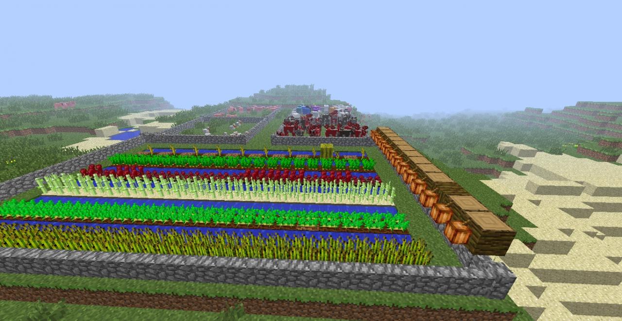 starting farm Minecraft Map