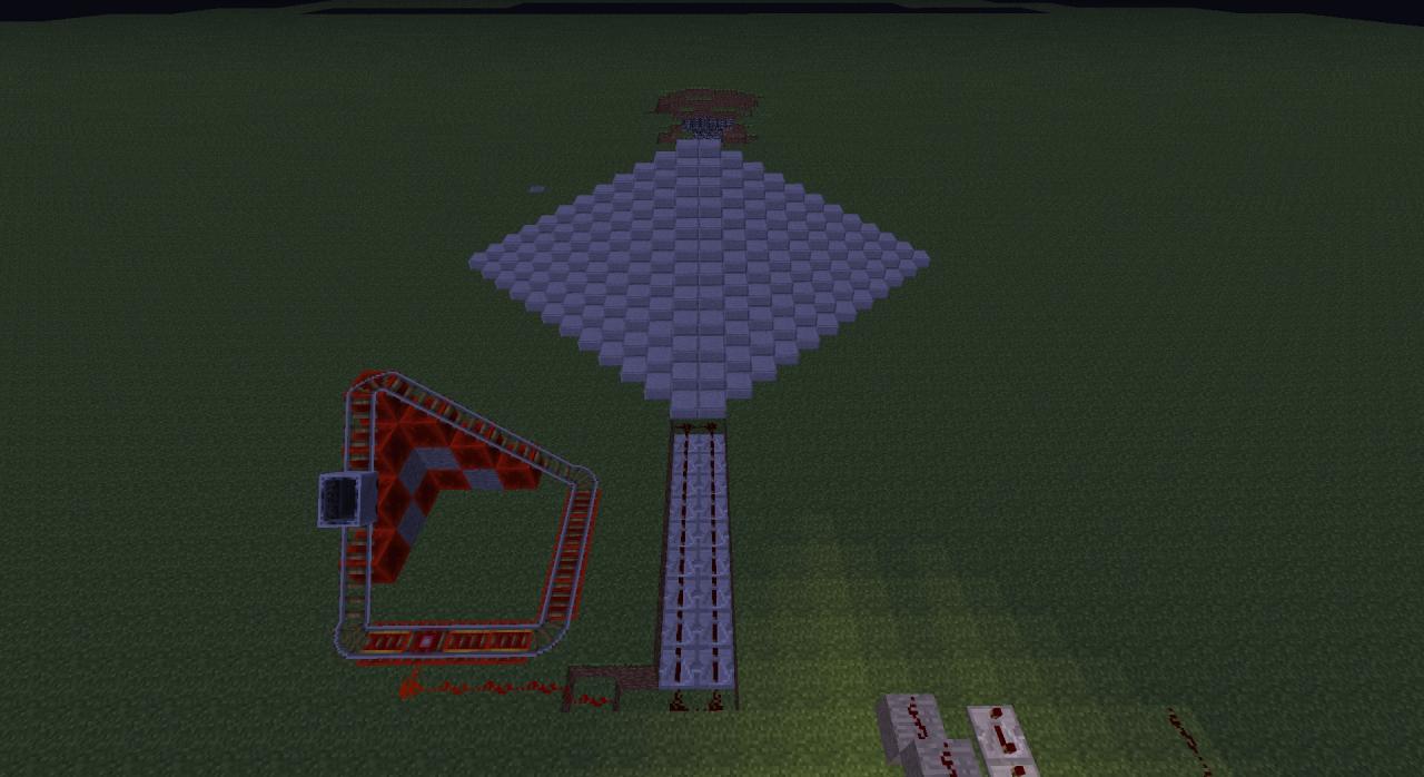 Automatic TNT Cannon (576 Shots) Minecraft Map