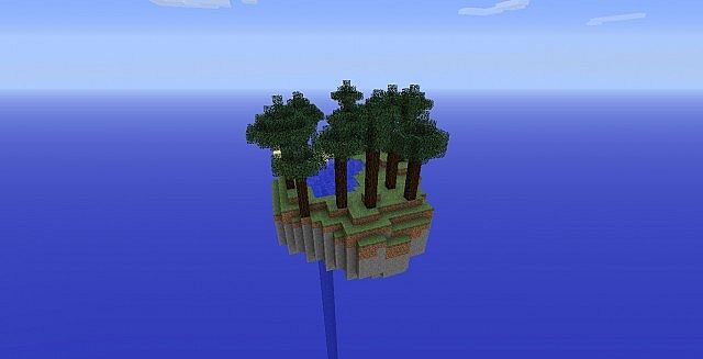 Sky Island Survival Minecraft Map