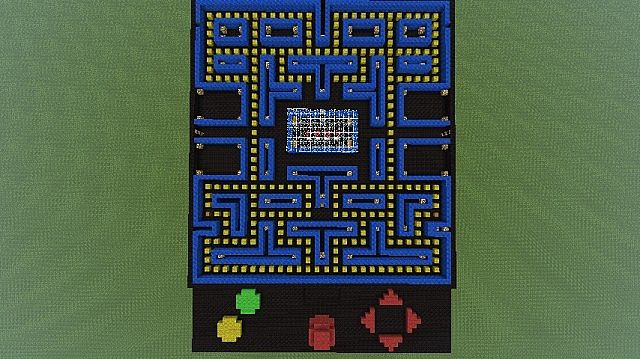 Achievement Hunter Pac-man Minecraft Map