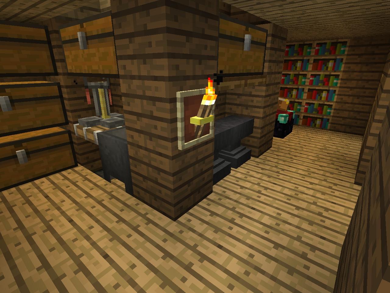 Small Modern House Minecraft Map