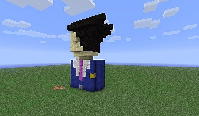 3D Mini Series #3 (Phoenix Wright) Minecraft Map