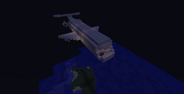 Modern Airplane Minecraft Map