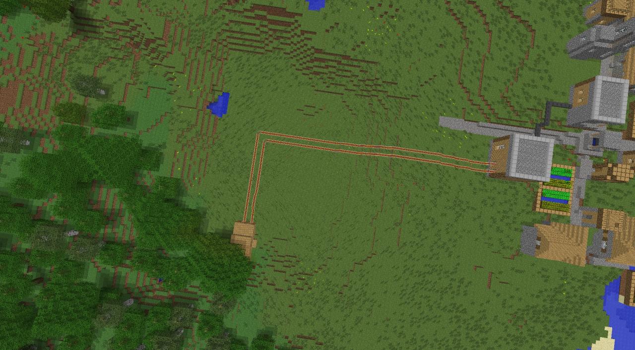 Minecart Item Transport Contraption Minecraft Map