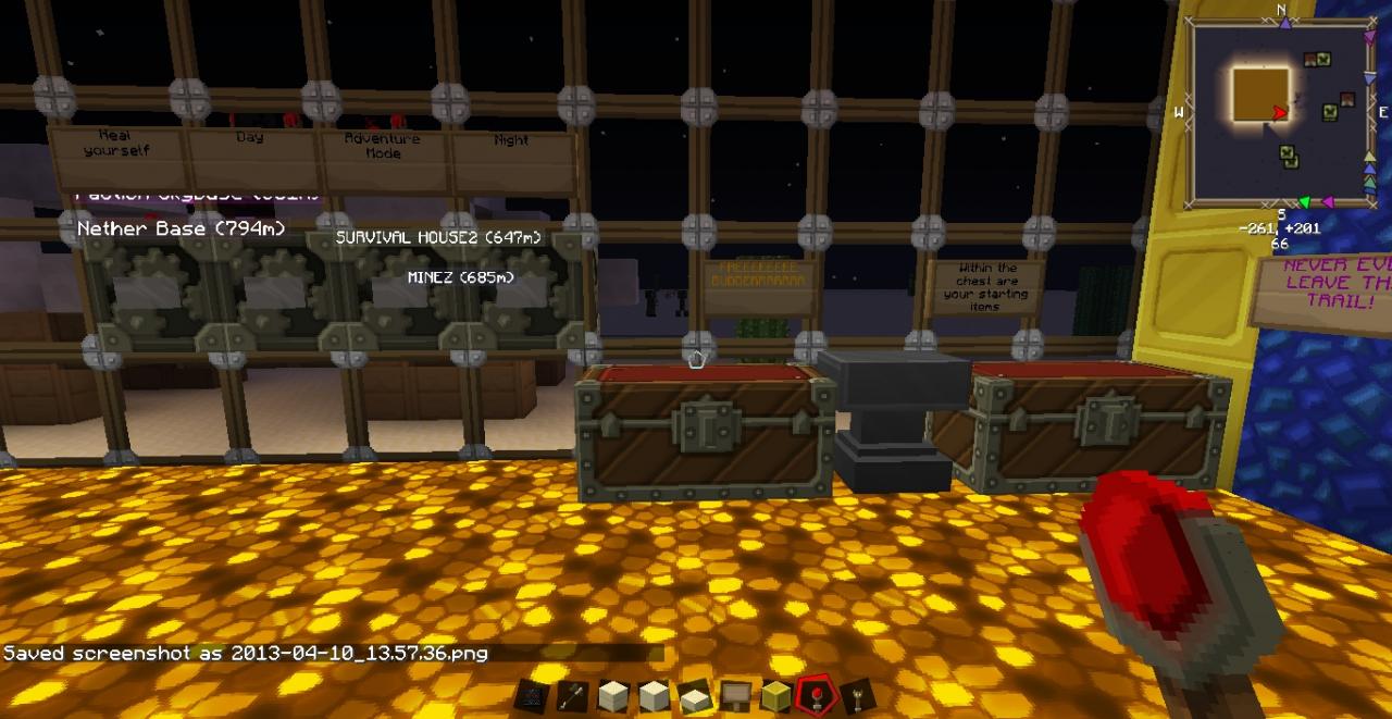 OregonTrail Adventure map Minecraft Map