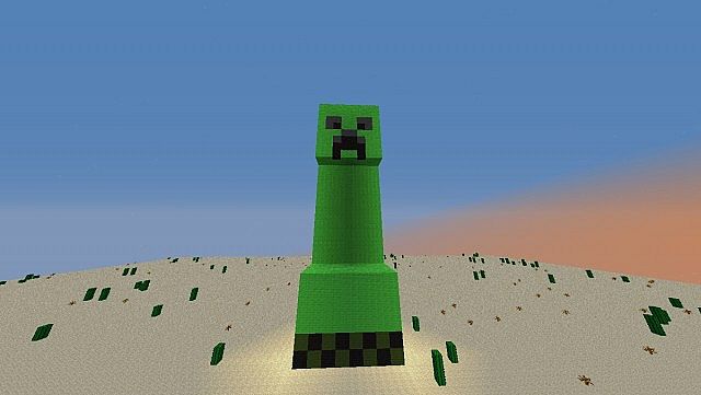 Giant Creeper Minecraft Map