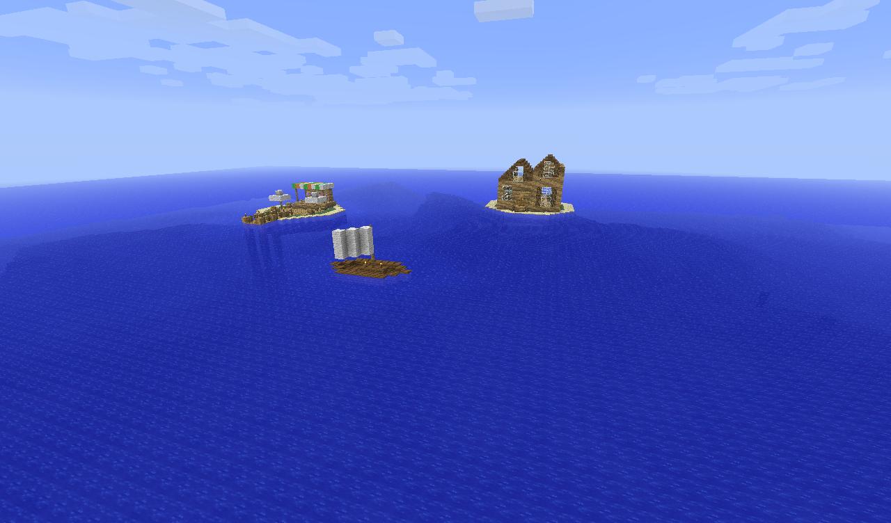 Island House Minecraft Map