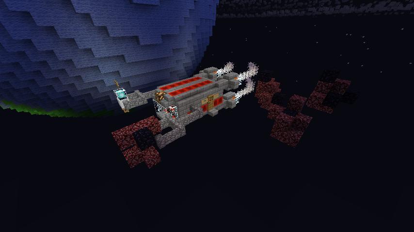 In Orbit - a collection of small space related creations Minecraft Map