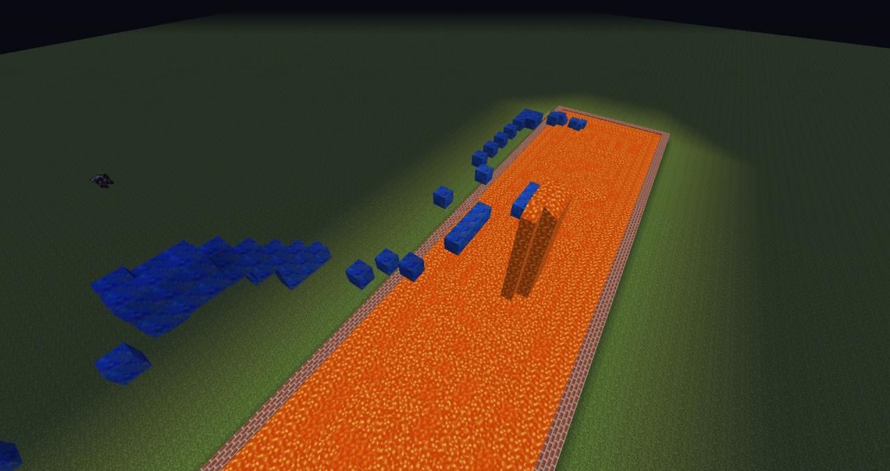 Epic Lava Parkour Minecraft Map