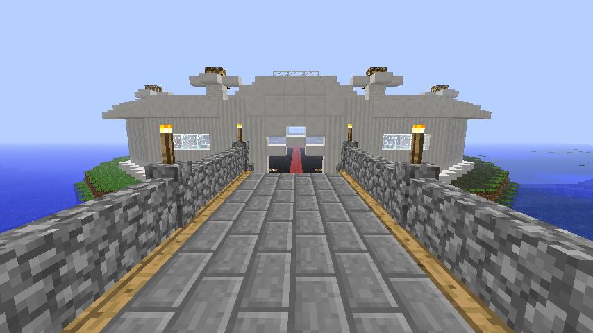 The Quartz Mansion Minecraft Map