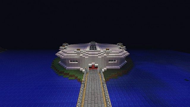 The Quartz Mansion Minecraft Map