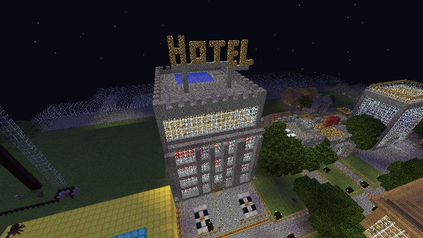 The Random city Minecraft Map