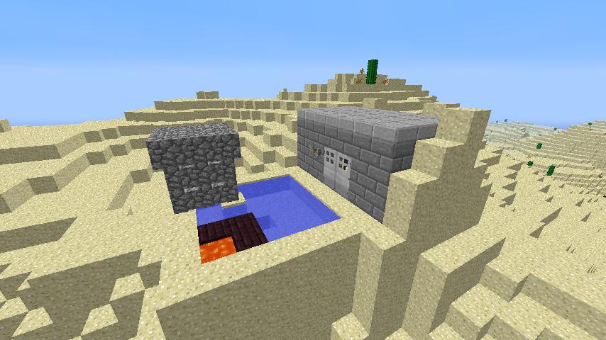 Extreme desert survival - Featuring sand-henge Minecraft Map