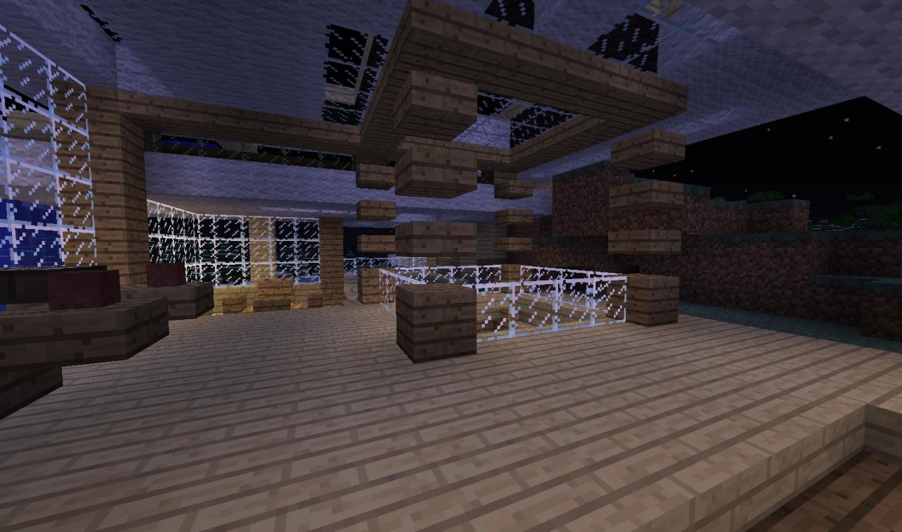 Modern House Unfinished V1.1 by Havvac Minecraft Map