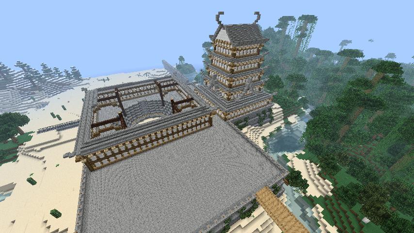 Japanese Castle Minecraft Map