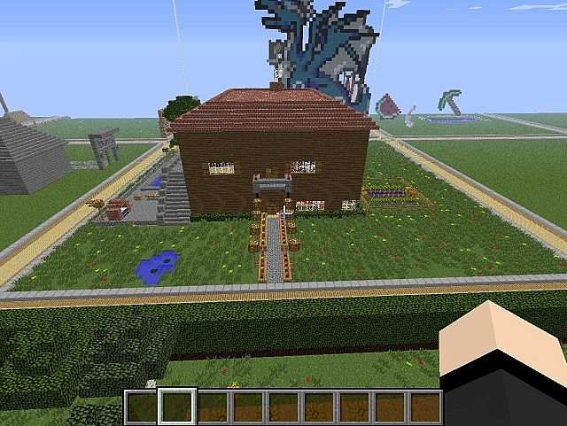 Multiplayer house. (GoldenPlaya3, belli94, and jckspacy) Minecraft Map