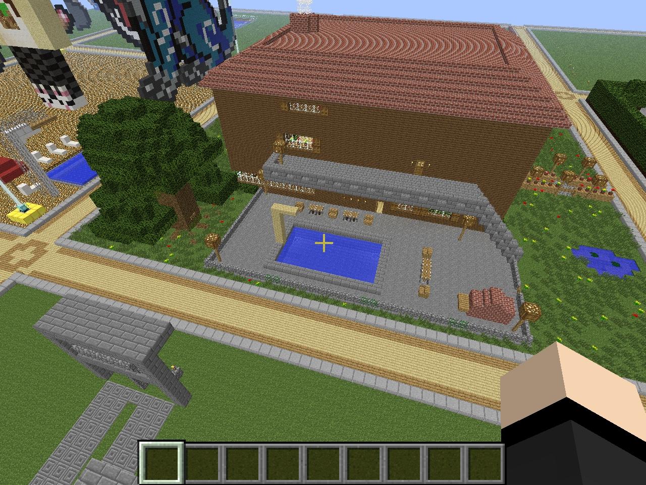 Multiplayer house. (GoldenPlaya3, belli94, and jckspacy) Minecraft Map