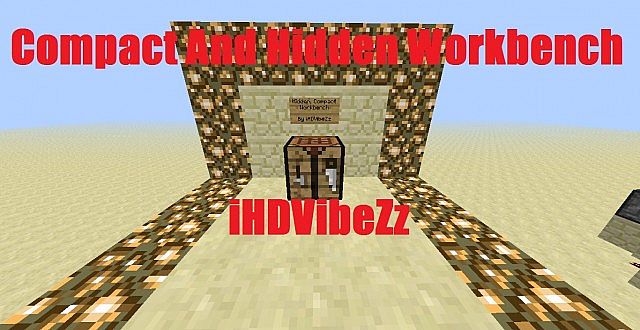 Compact And Hidden Workbench Minecraft Map