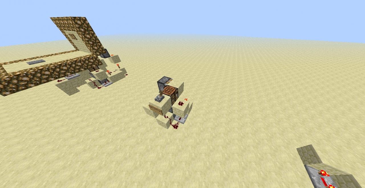 Compact And Hidden Workbench Minecraft Map