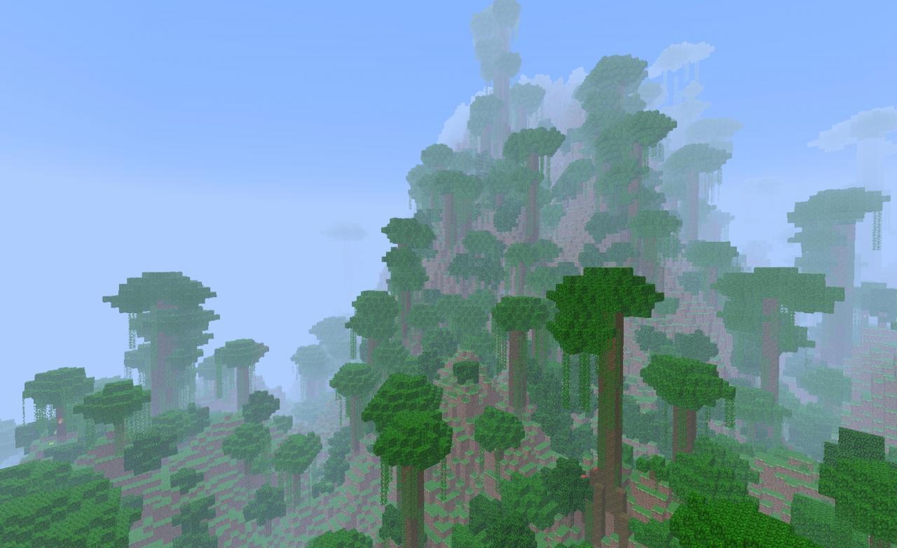 Survival Jungle Mountain Minecraft Map