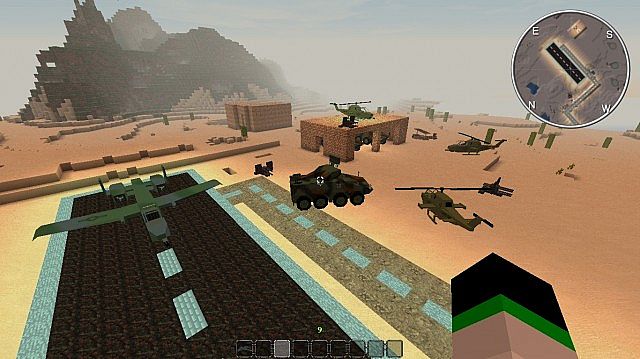 World War III - military base Minecraft Map
