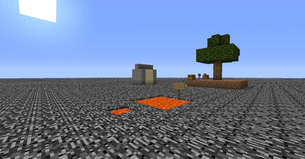 Bedrock survival! Minecraft Map