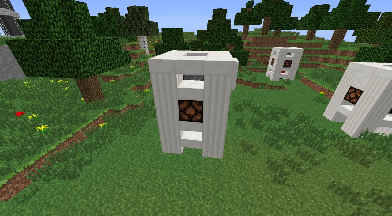 Modern Automatic Street Light Minecraft Map