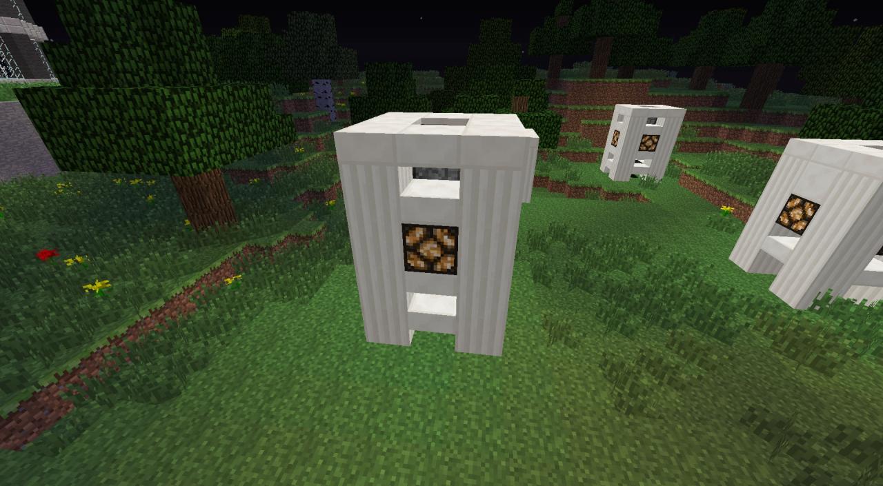 Modern Automatic Street Light Minecraft Map