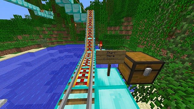 =(V2)=(Extremely Big Roller Coaster)=(1.7)= Minecraft Map