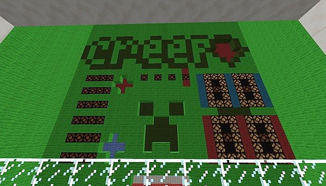 Redstone Minigame | Creeper Drop Minecraft Map