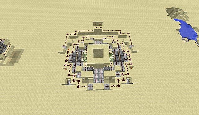 Minecraft - 2x2 Hipster Flush Seamless Trapdoor Minecraft Map