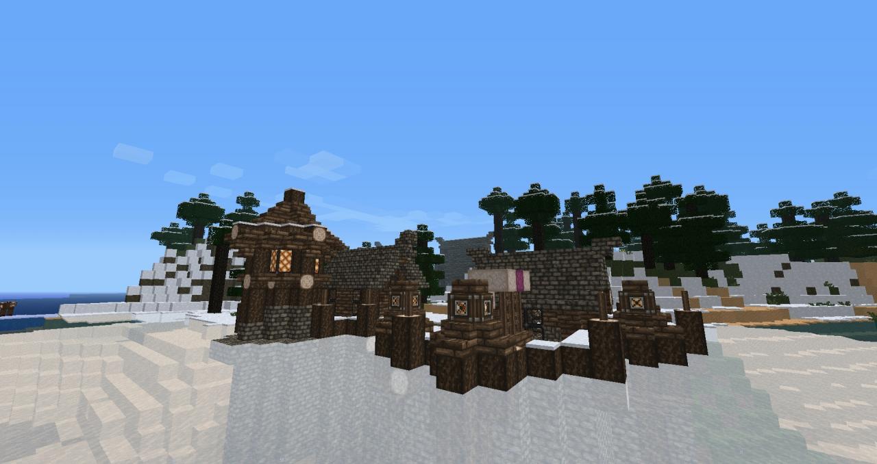 Medieval Dock/Village V Minecraft Project