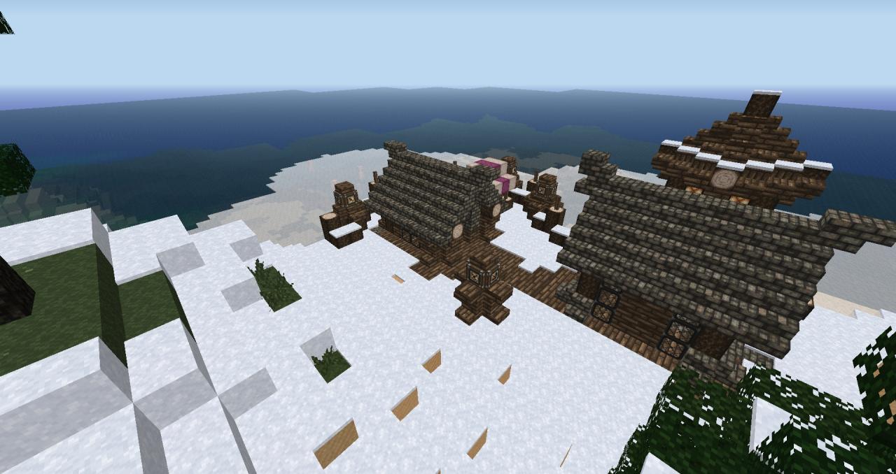 Medieval Dock/Village V Minecraft Project