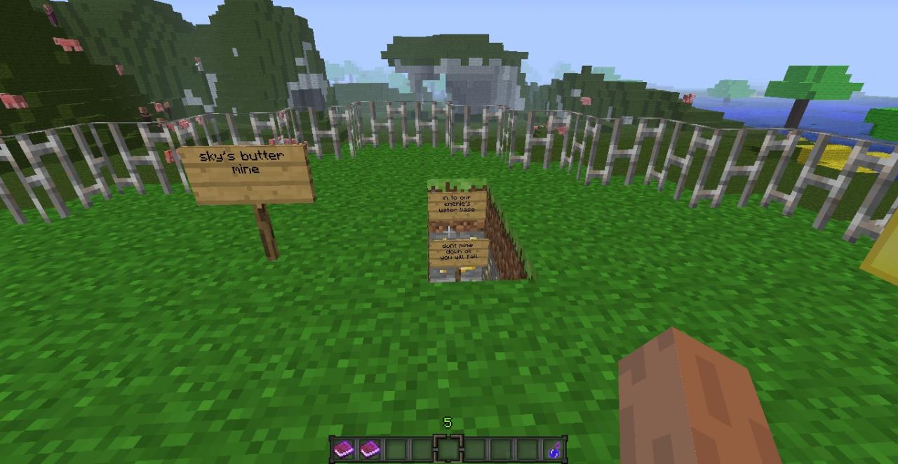 butter house Minecraft Map