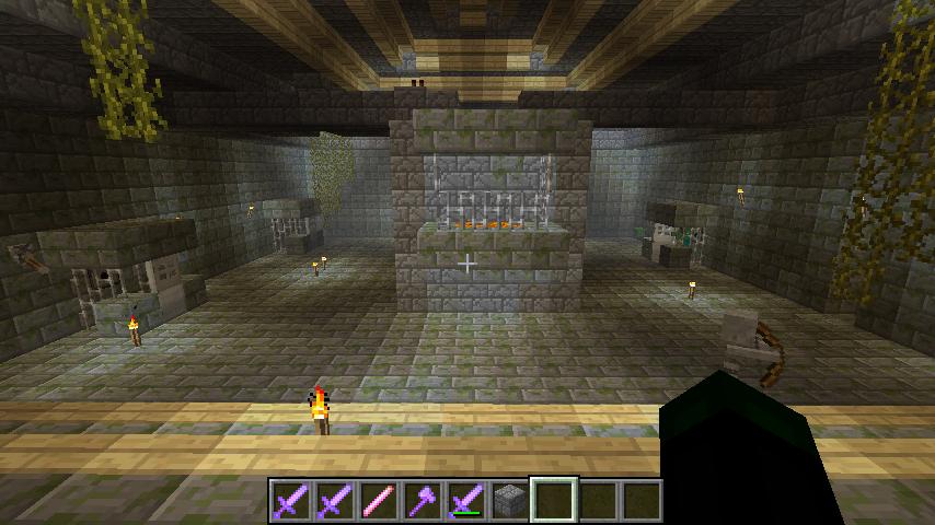 the zombie minigame V1.5 Minecraft Map