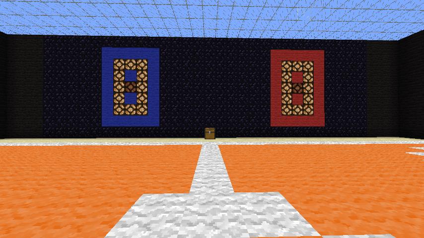Minecraft BasketBall mini-game Minecraft Map