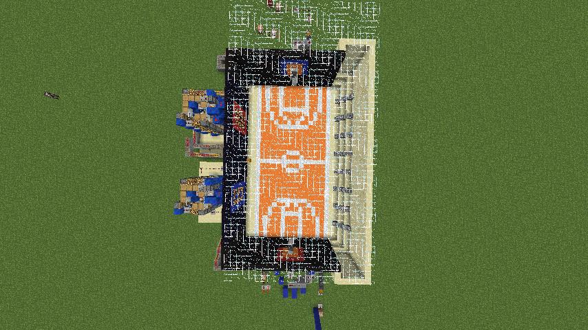 Minecraft BasketBall mini-game Minecraft Map