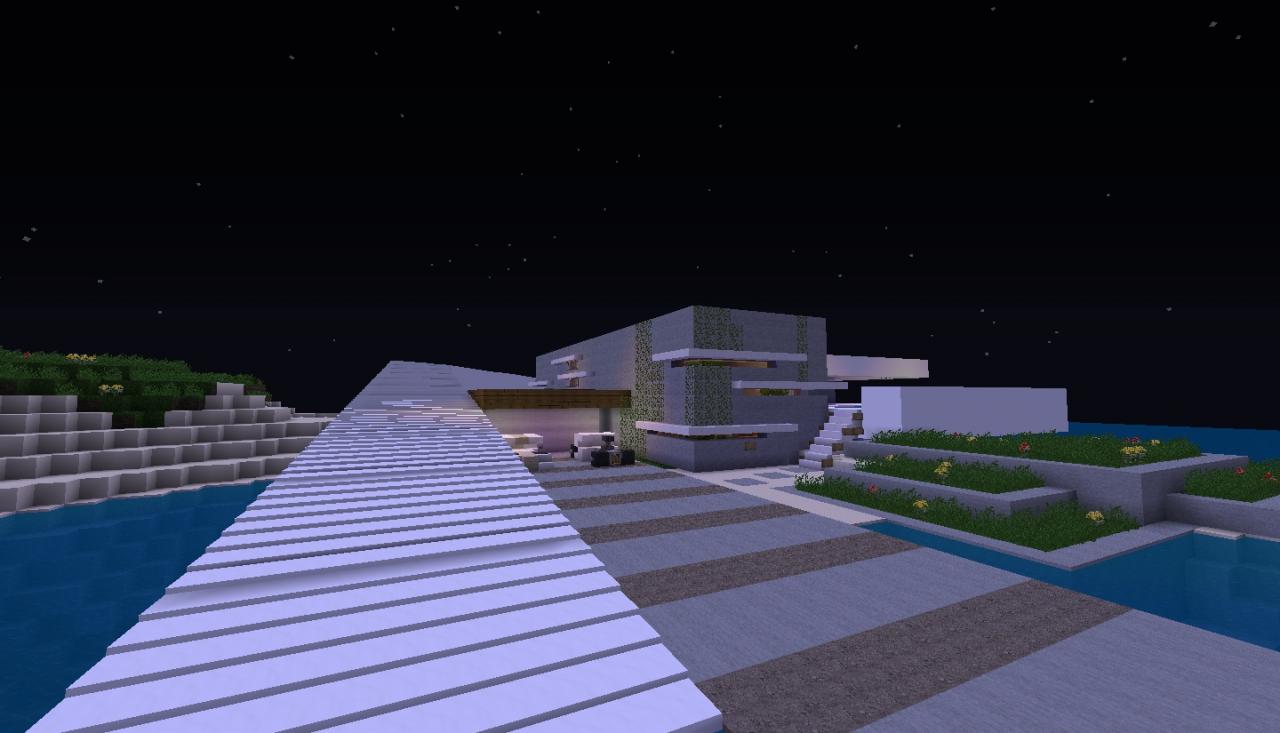 Silex - Modern Home (Collaboration w/ Starfleet55) Minecraft Map