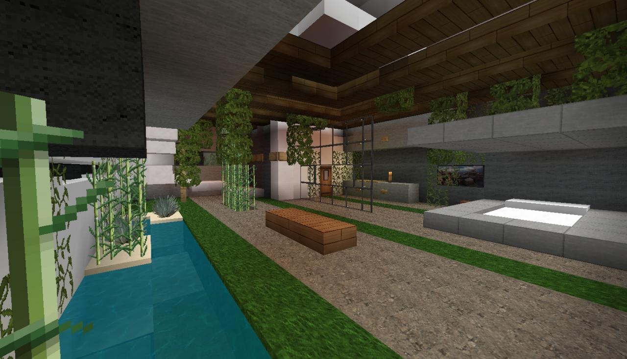 Silex - Modern Home (Collaboration w/ Starfleet55) Minecraft Map
