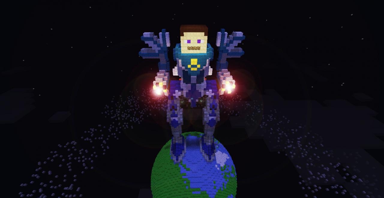 Mecha-Steve the Star Destroyer Minecraft Map