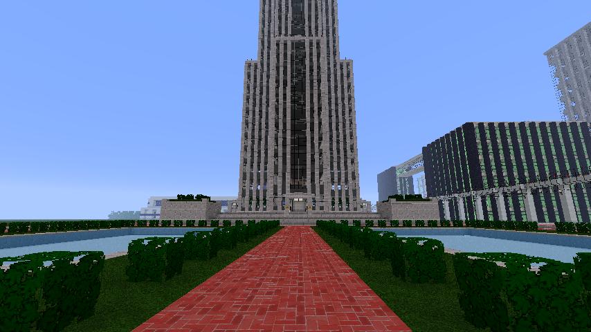 Sky Tower (Quantuvis City) Minecraft Map