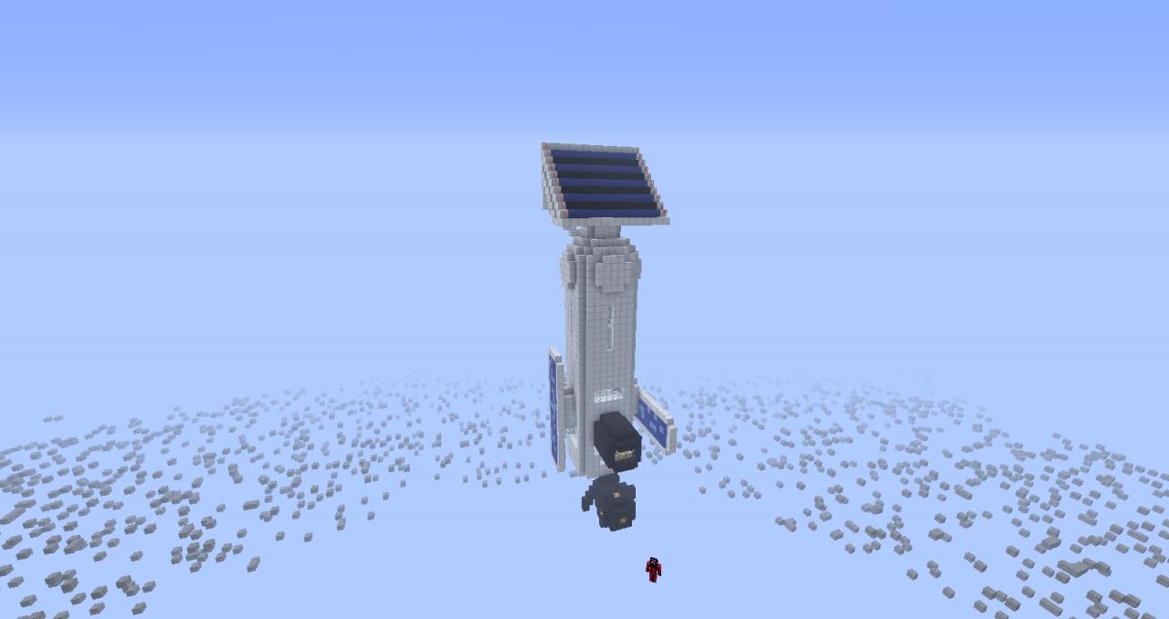 Federation Of Space Steve Space Station (ToTheStars Entry) Minecraft Map