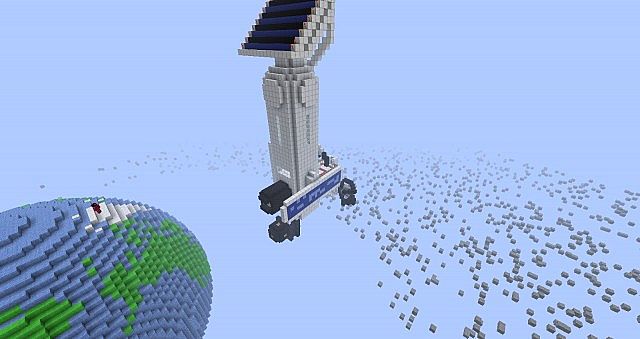 Federation Of Space Steve Space Station (ToTheStars Entry) Minecraft Map