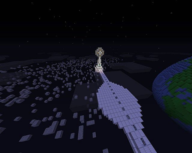 Aether Mining Station Delta Minecraft Map