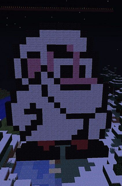 Pixel Art fun time Minecraft Map