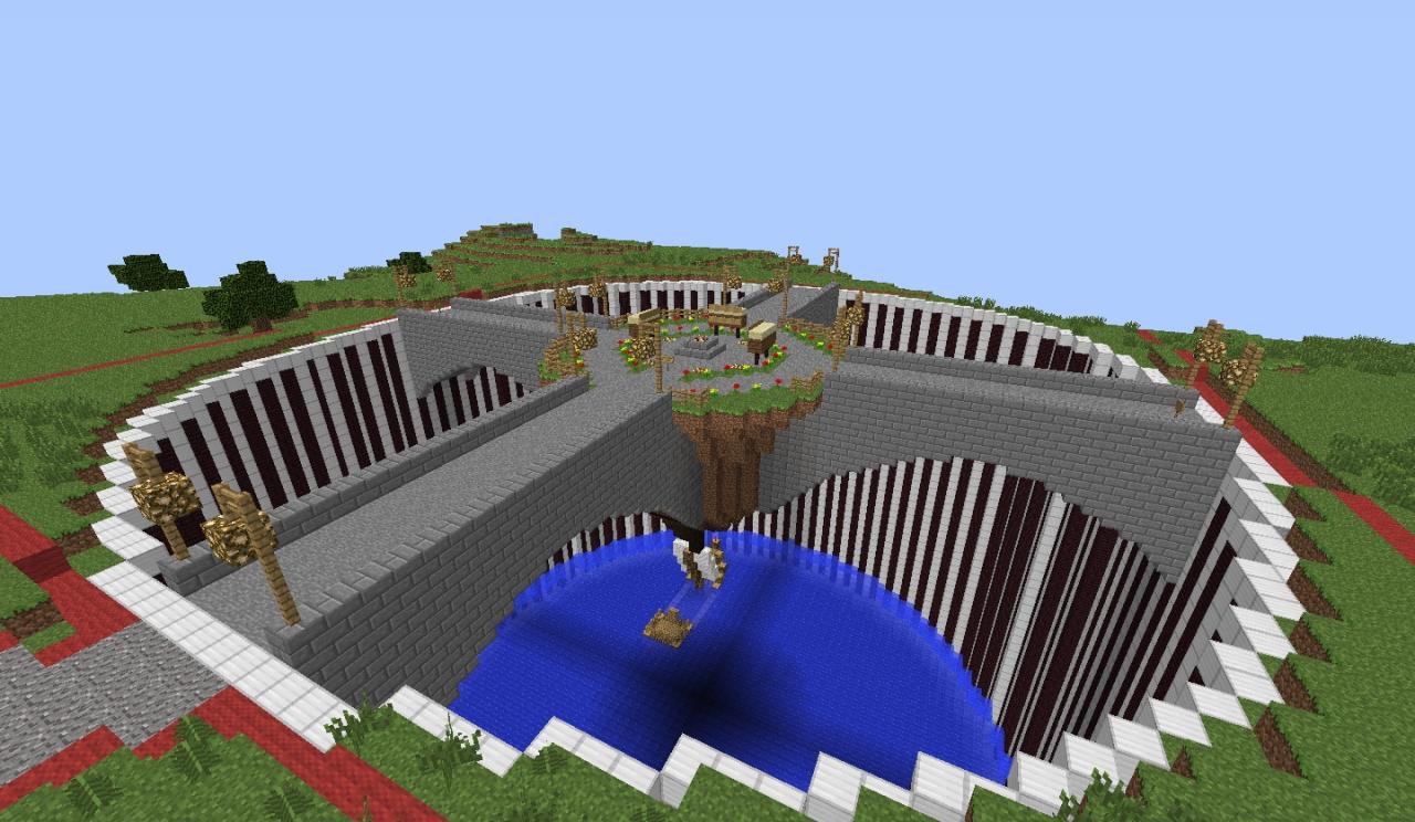 Modern Server Spawn Minecraft Map