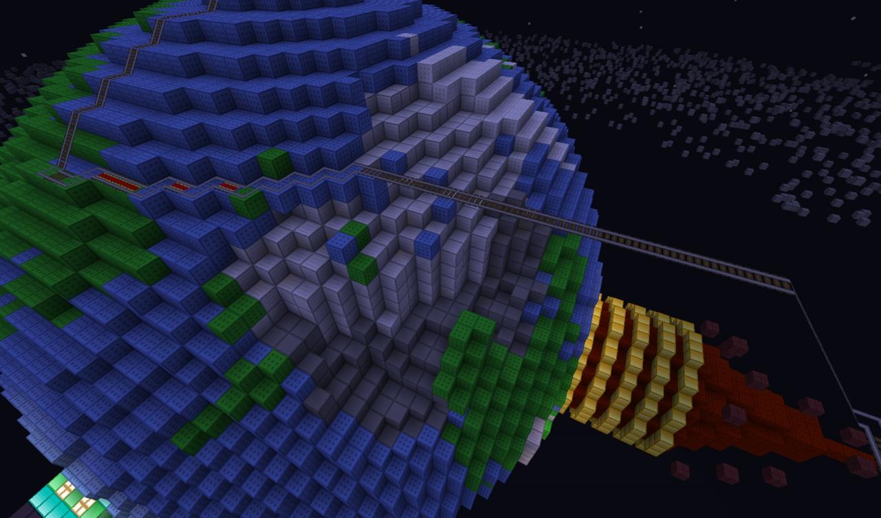 Space Ship Earth Minecraft Map