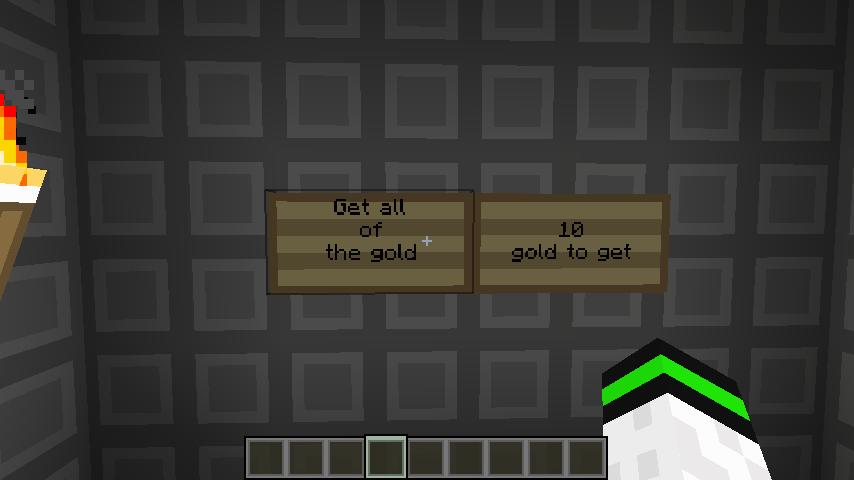 Tp gold challenge Minecraft Map