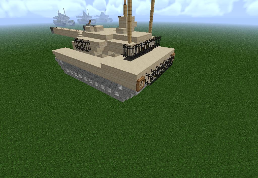 War Tank: M1 Abrams Minecraft Map